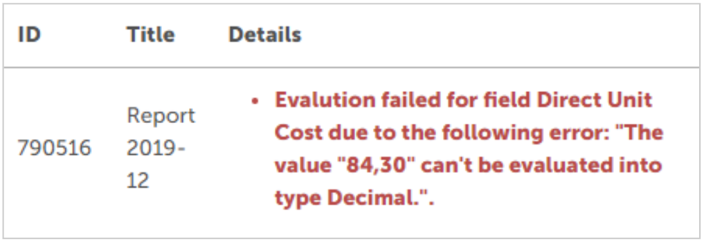 Dynamics Navision troubleshooting