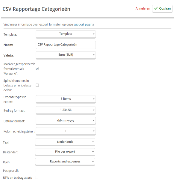 Hoe maak ik zelf een rapportage?