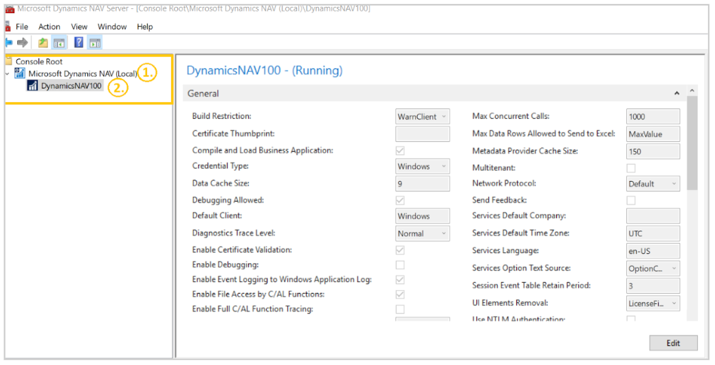 Dynamics Navision connection